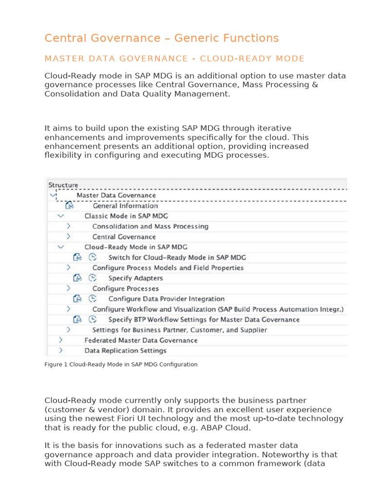 New Features in SAP MDG S4HANA 2023 | PDF | Computer File | Cloud Computing