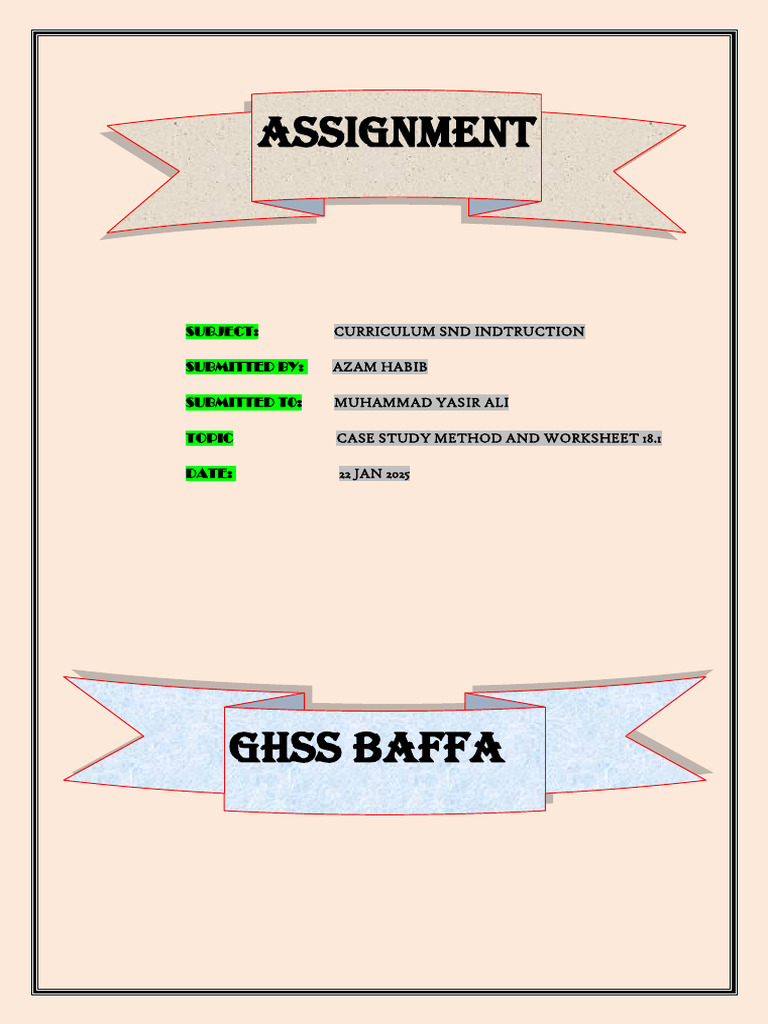 Case Study Method in Education Guide | PDF | Learning | Decision Making