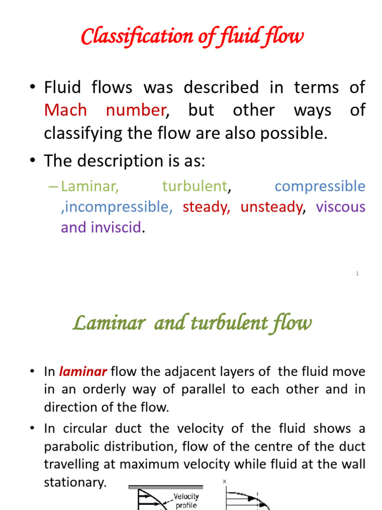Lecture 2-Fluid Flows | PDF | Fluid Dynamics | Fluid Mechanics