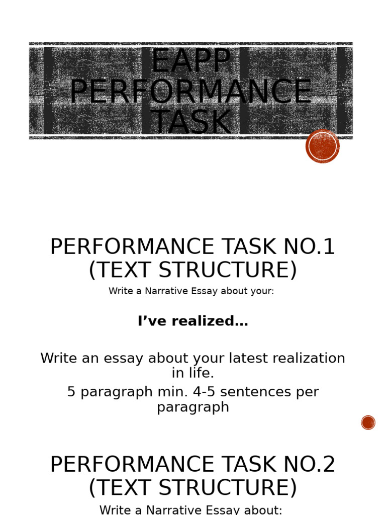 Eapp Performance Task | PDF