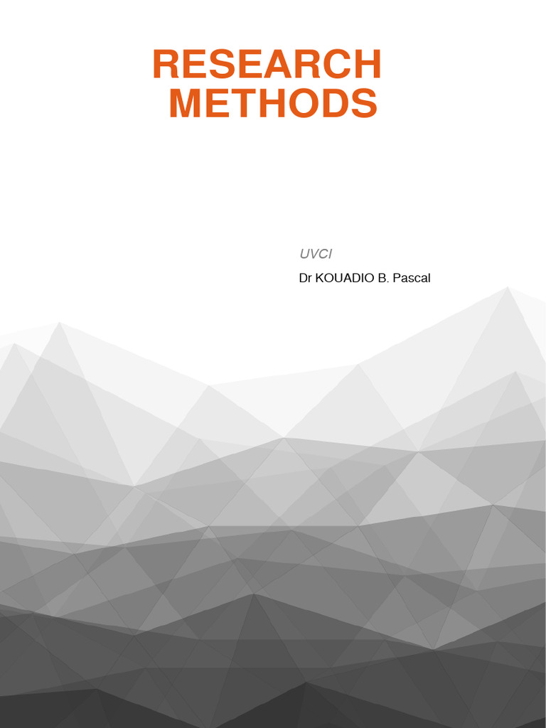 LESSON 1 RESEARCH METHODS Paper | PDF | Methodology | Survey Methodology