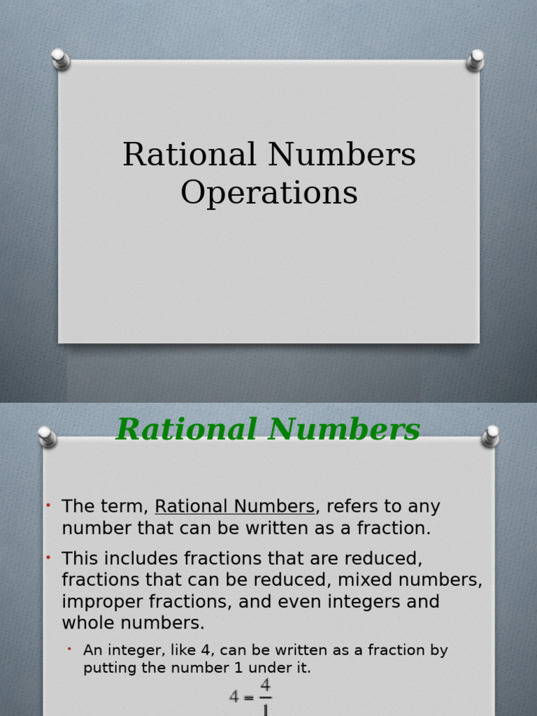 G7 Math Q1 - Week 5 - Perform Operations On Rational Numbers | PDF ...