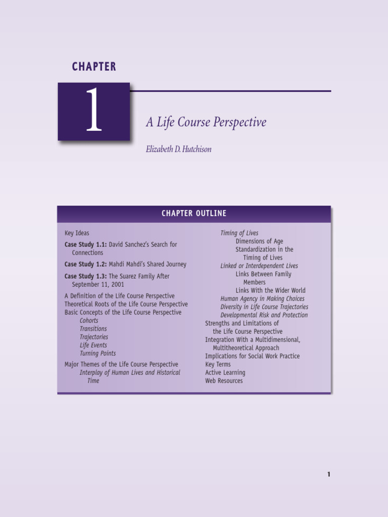 life course perspective | PDF | Total Fertility Rate | Social Work