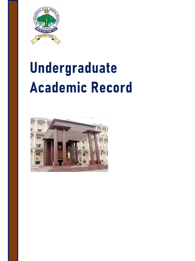 Community Medicine Academic Record Guide | PDF | Learning | Curriculum