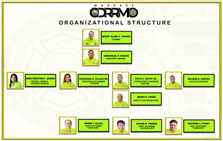 Cdrrmo Org Chart (1) | PDF