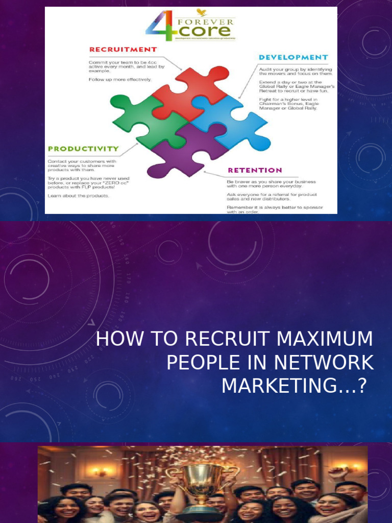 Effective Recruitment Strategies in Network Marketing | PDF | Social ...