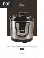 Cooks Essentials 99700 Pressure Cooker Manual | PDF | Pressure Cooking