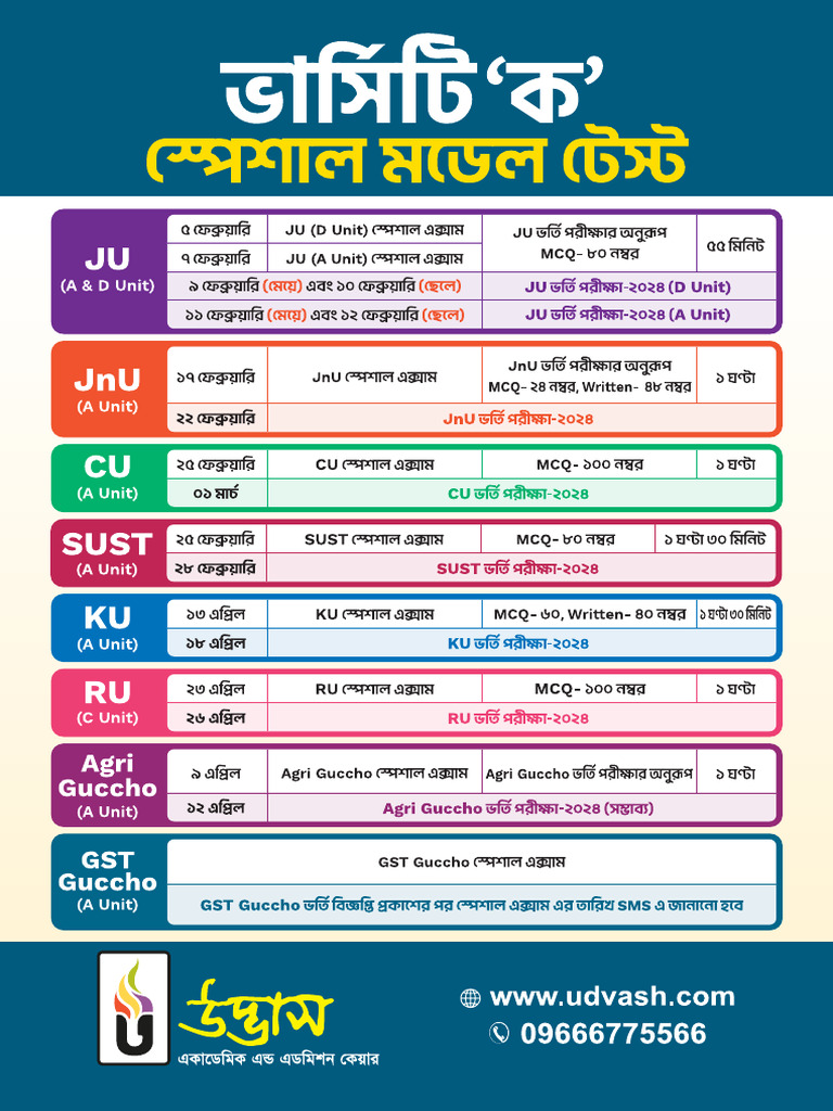 Varsity Wise Specal Exam Varsity Ka | PDF