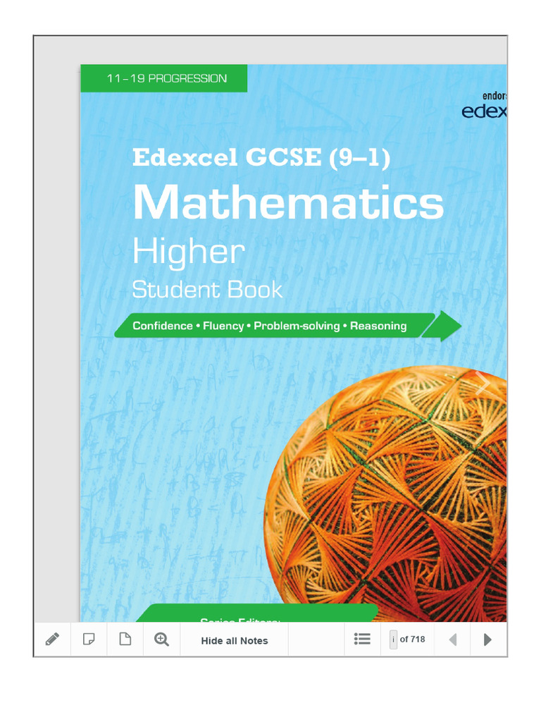 Edexcel GCSE (9-1) Mathematics Higher Student Book | ActiveLearn | PDF
