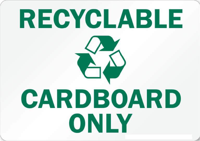 Cardboard Sign-A3. | PDF