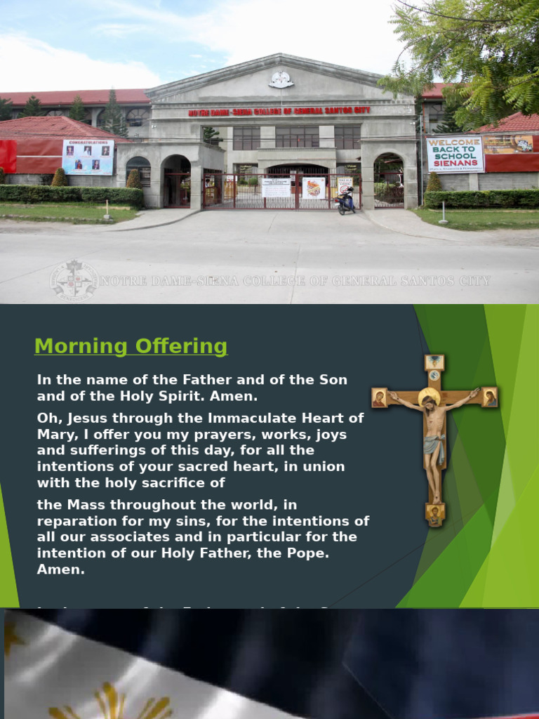 Morning-Assembly Every MON, Wed, Fri | PDF | Lord's Prayer | Heaven