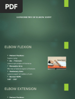 Goniometry of Hip | PDF