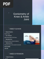 Goniometry of Hip | PDF