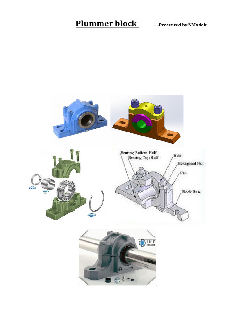 AutoCAD PLUMMER BLOCK | PDF
