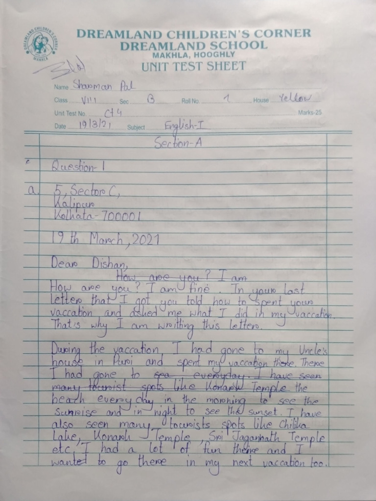 English 1 ans sheet of ct4 | PDF