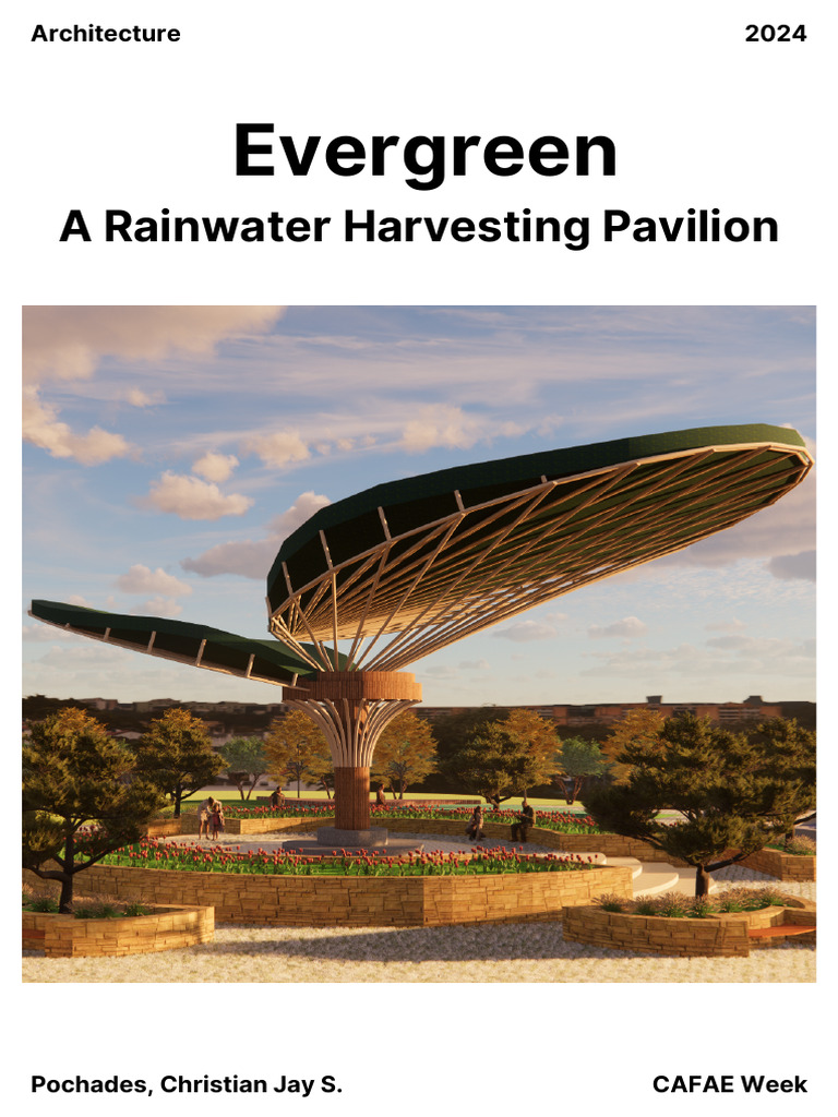 Evergreen Pavilion: Eco-Friendly Design | PDF