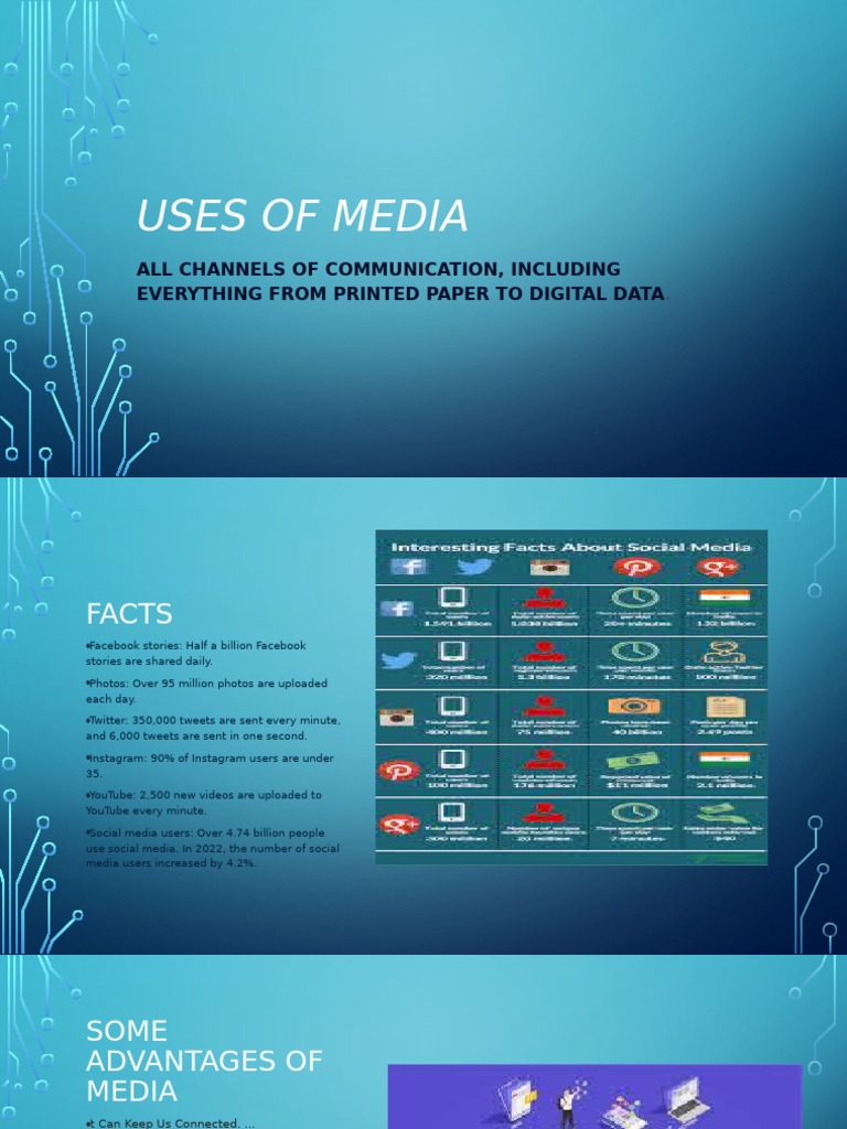 Uses of Media | PDF
