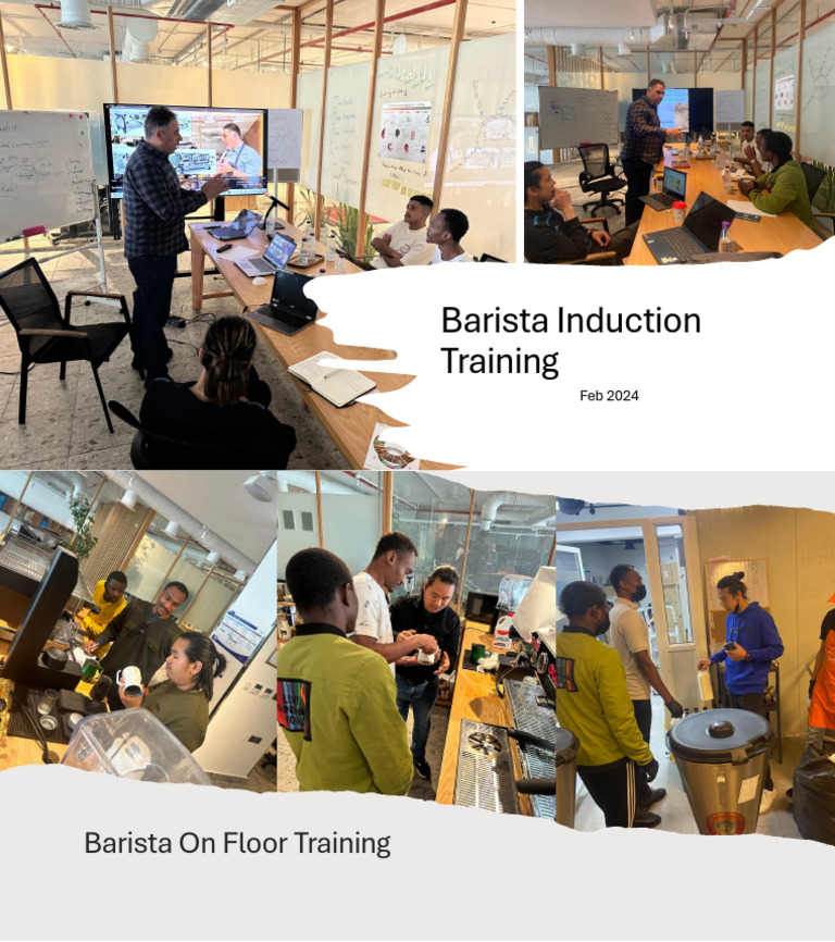 Barista Induction Training | PDF
