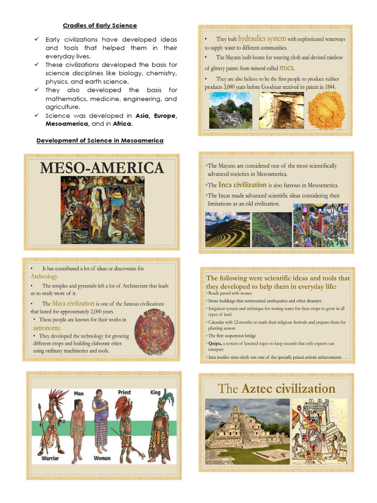 Early Science in Ancient Civilizations | PDF