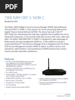 Nokia ONT XS 010X Q Data Sheet EN | PDF | Fiber To The X | Computer ...