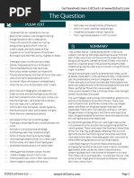 A Minor Role Poem | PDF