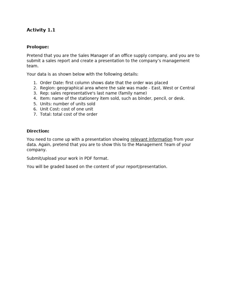 Activity1 1DataandInformation | PDF | Office Work | Graphite