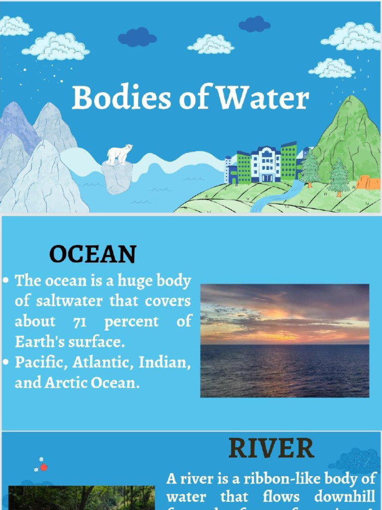 Bodies of Water and Movements of Water | PDF