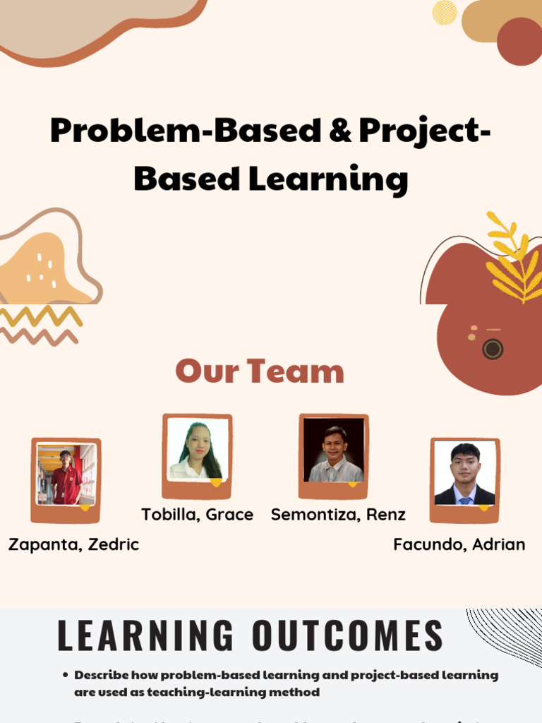 3.2 Problem-based & Project-based learning | PDF | Constructivism (Philosophy Of Education ...