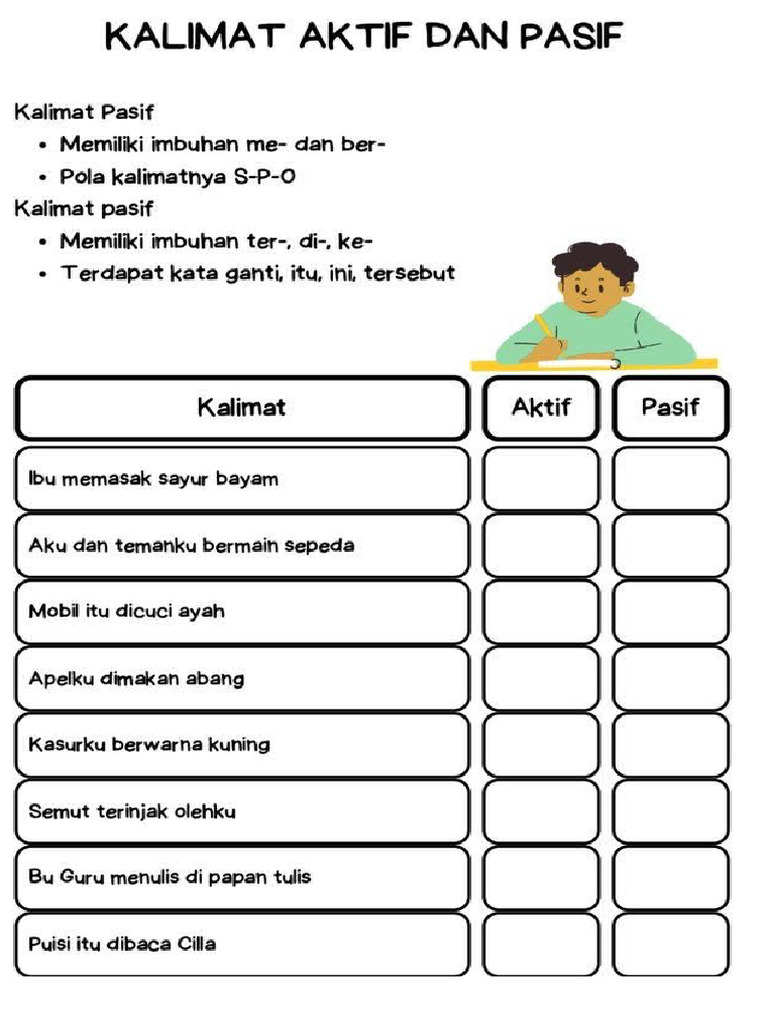 Melengkapi Kalimat | PDF