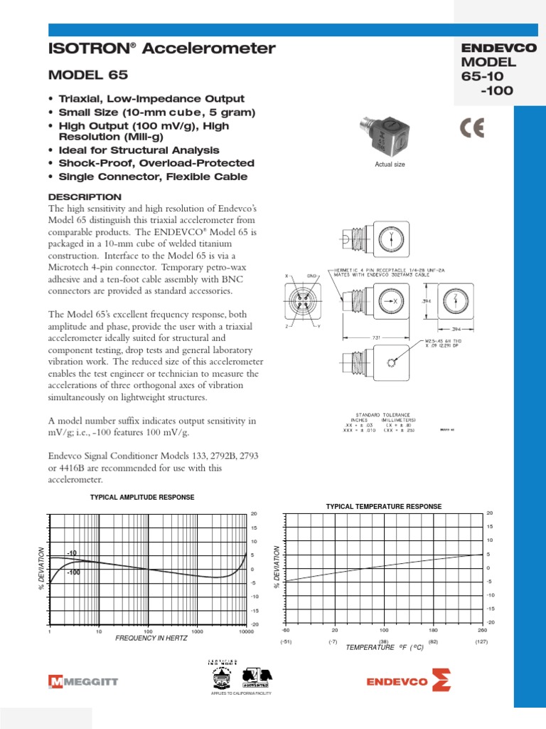Datasheet | PDF | Calibration | Accelerometer