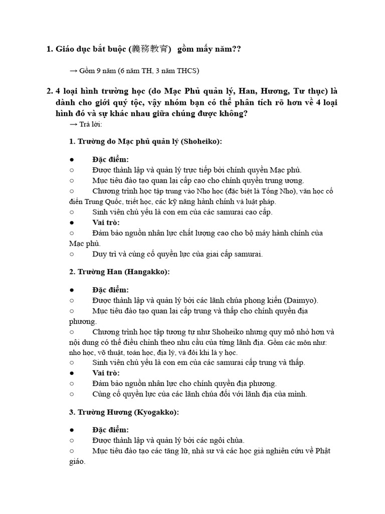 VHXH Nhóm 4 - Trả lời câu hỏi | PDF