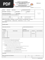 BUCET - Application Form | PDF