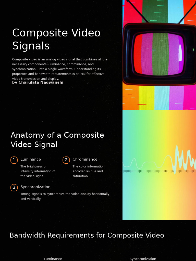 Composite Video Bandwidth Explained | PDF | Video | Television