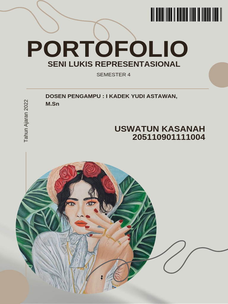 Portofolio Seni Lukis Representasional 1 | PDF