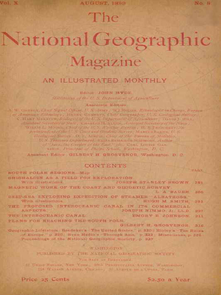 National Geographic 1899-08 010-08 Aug | PDF
