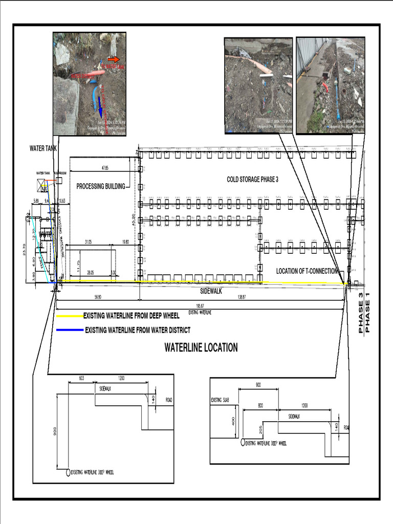 CDO3 Existing Complete Waterline Plan | PDF