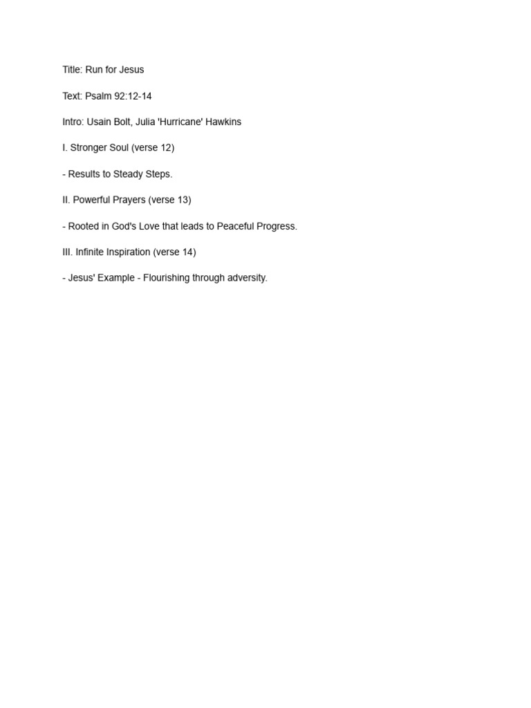 Faithful Steps to Flourish | PDF