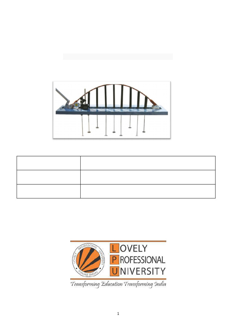 ME3382 Aerospace Lab Manual | PDF | Bending | Beam (Structure)