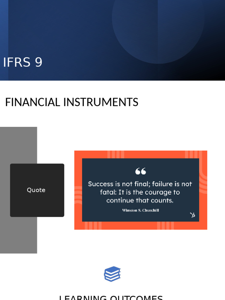 IFRS 9: Equity Instruments Overview 2024 | PDF | Fair Value | Equity ...