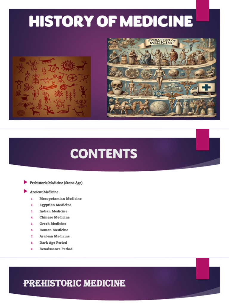 History of Medicine | PDF