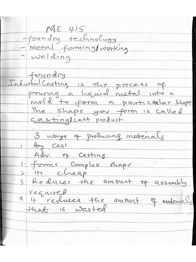 ME 415 Note - Robert | PDF