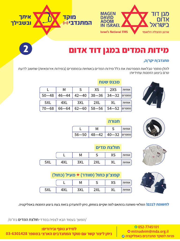 2 Clothes Sizes | PDF