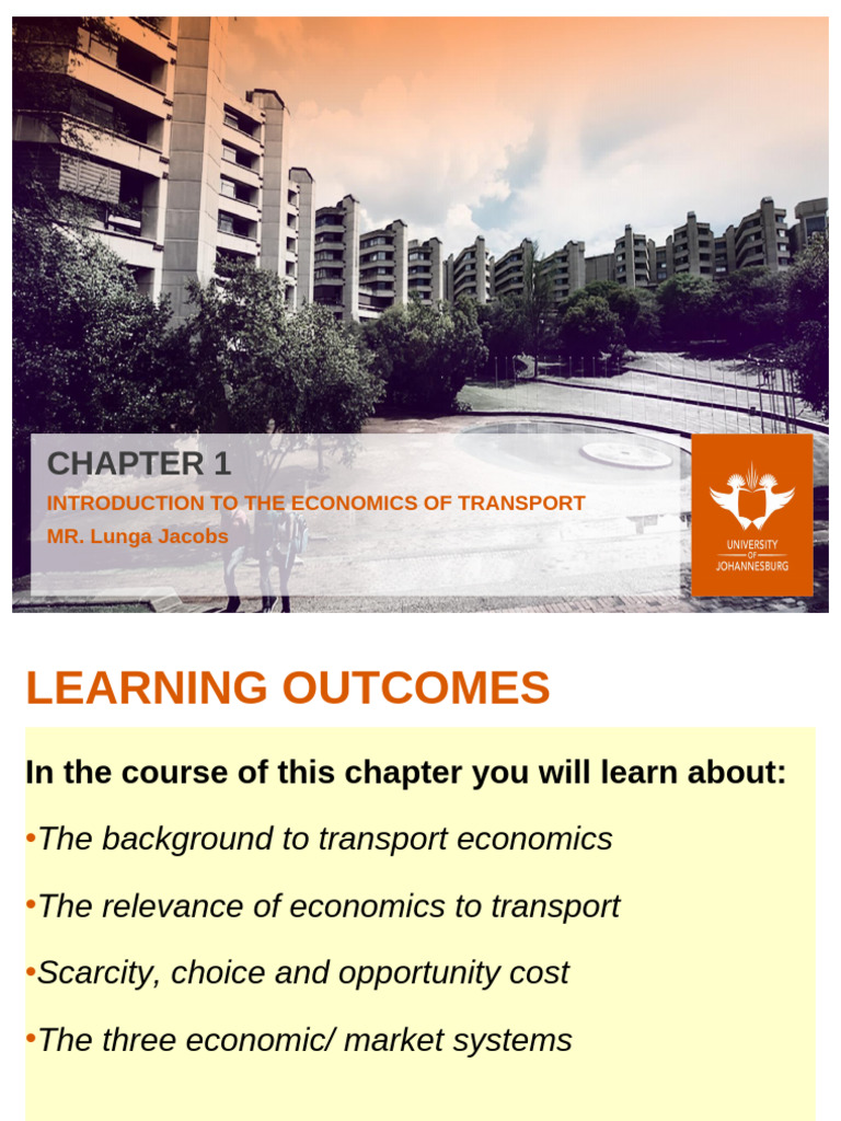 Introduction to Transport Economics | PDF | Economics | Macroeconomics