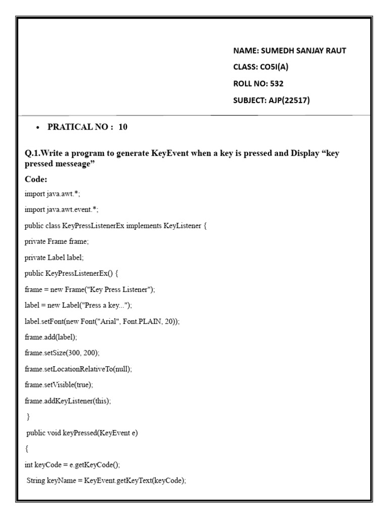 AJP10 | PDF | Computer Engineering | Computer Programming