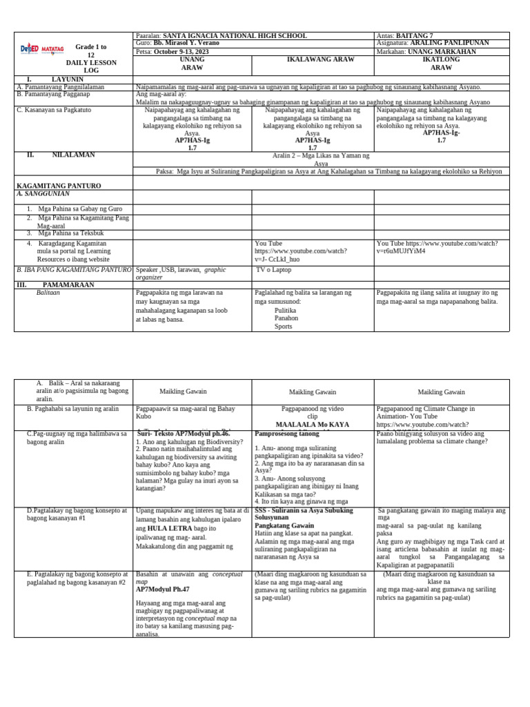 1st AP - Week 6 | PDF