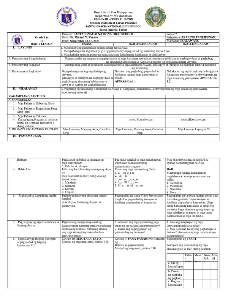 2nd AP - Week 1 | PDF