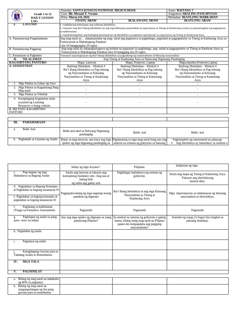 3rd AP - Week 6 | PDF