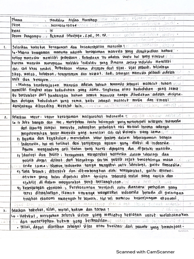 UAS ISBD 15 - Nadhira Alfina Harahap - 2107101010034 | PDF