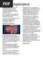 Anatomia e Funções do Apêndice Vermiforme | PDF | Doenças e distúrbios ...