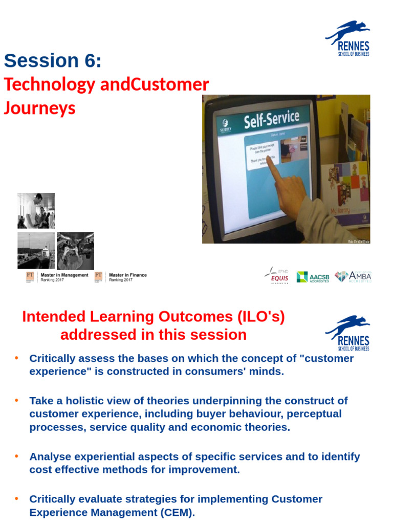 Session 6 Using Technology To Enhance Experience | PDF | Customer ...